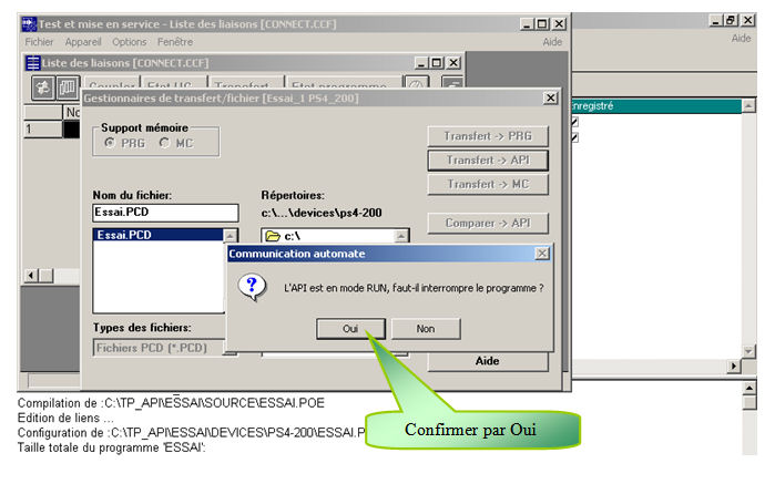 Programmation des APIs "MOELLER" (2)